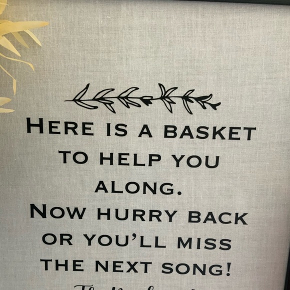 Party Supplies | 2 For 1 Wedding Guest Bathroom Basket Sign | Poshmark